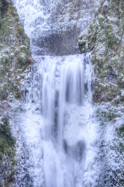 Multnomah Falls Frozen - Stock Image - Everypixel