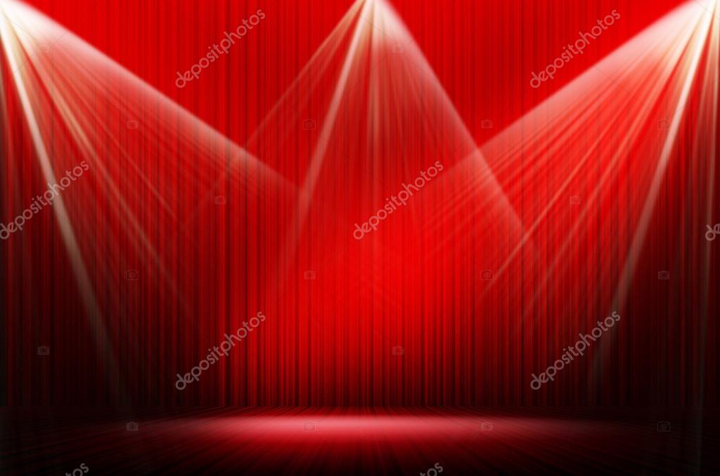 Red stage light as background Stock Photo by ©kwanchaidp 57559159