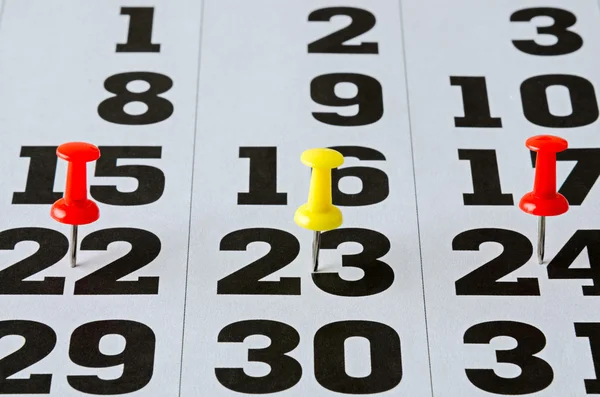 Marked date on calendar Stock Photo by ©kwanchaidp 82118126