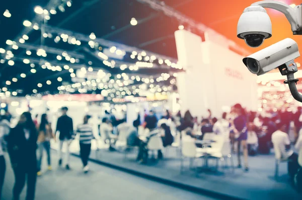 Surveillance Security Camera or CCTV in event hall Stock Photo by ...