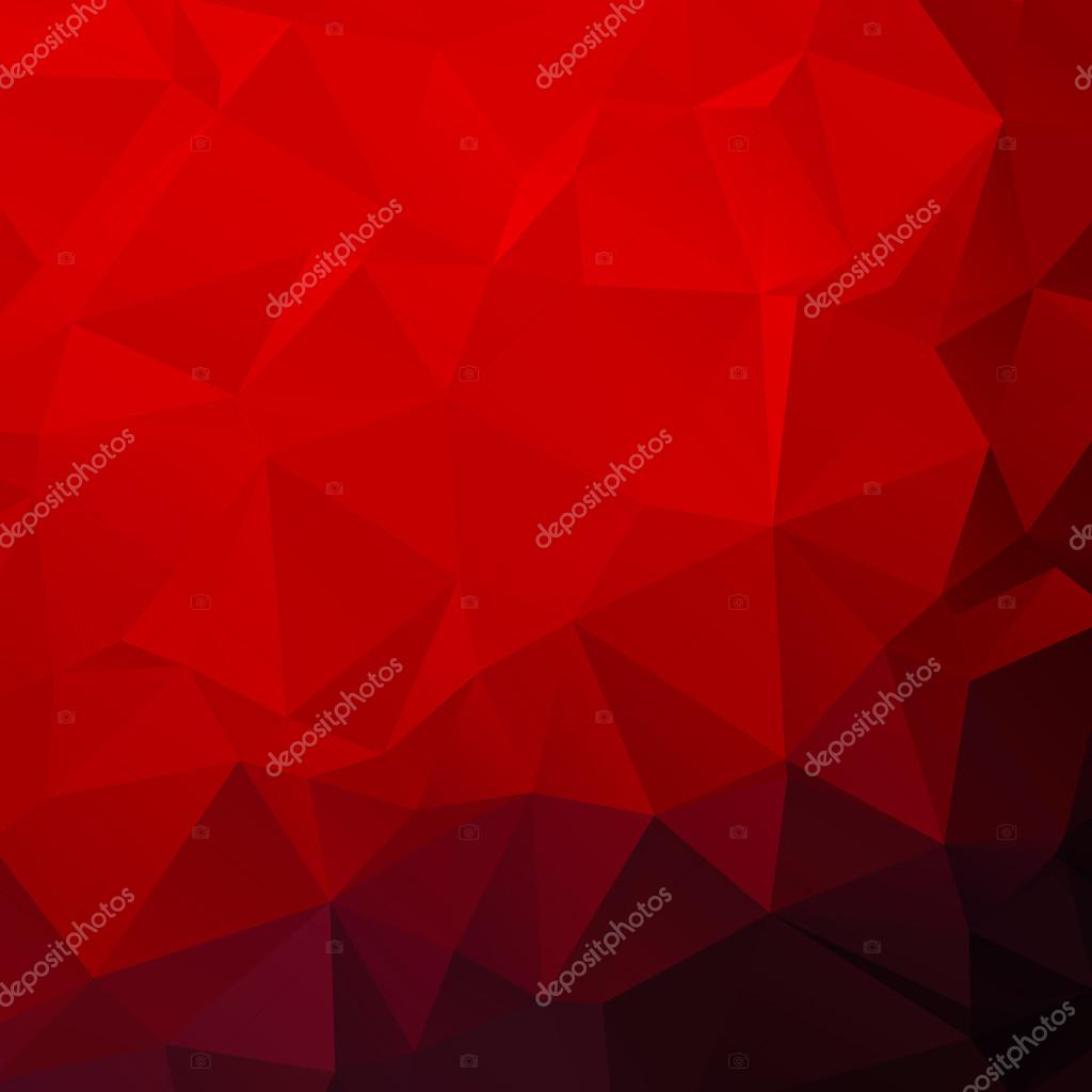 Red poly abstract background. Stock Vector Image by ©Atinatstock #121785978