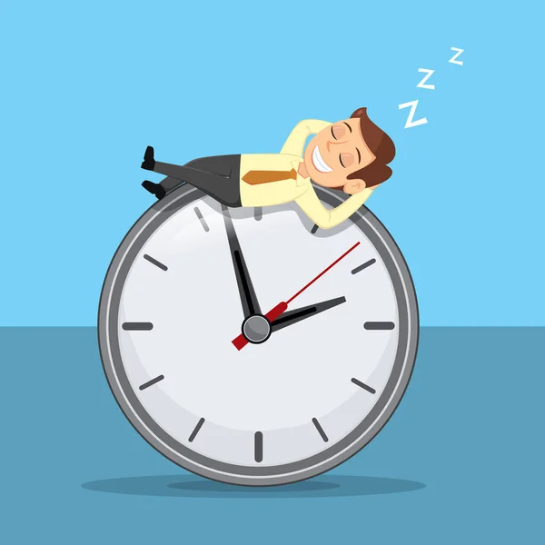 Sleep late cartoon Vector Art Stock Images | Depositphotos
