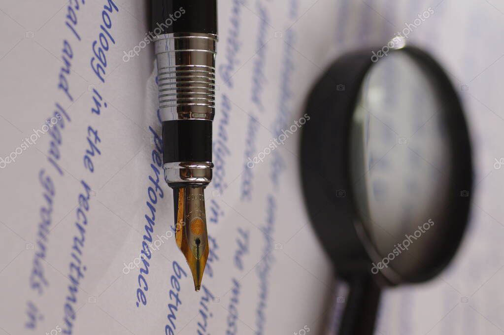 Examen gráfico de la escritura - atributos de un grafólogo. 2023