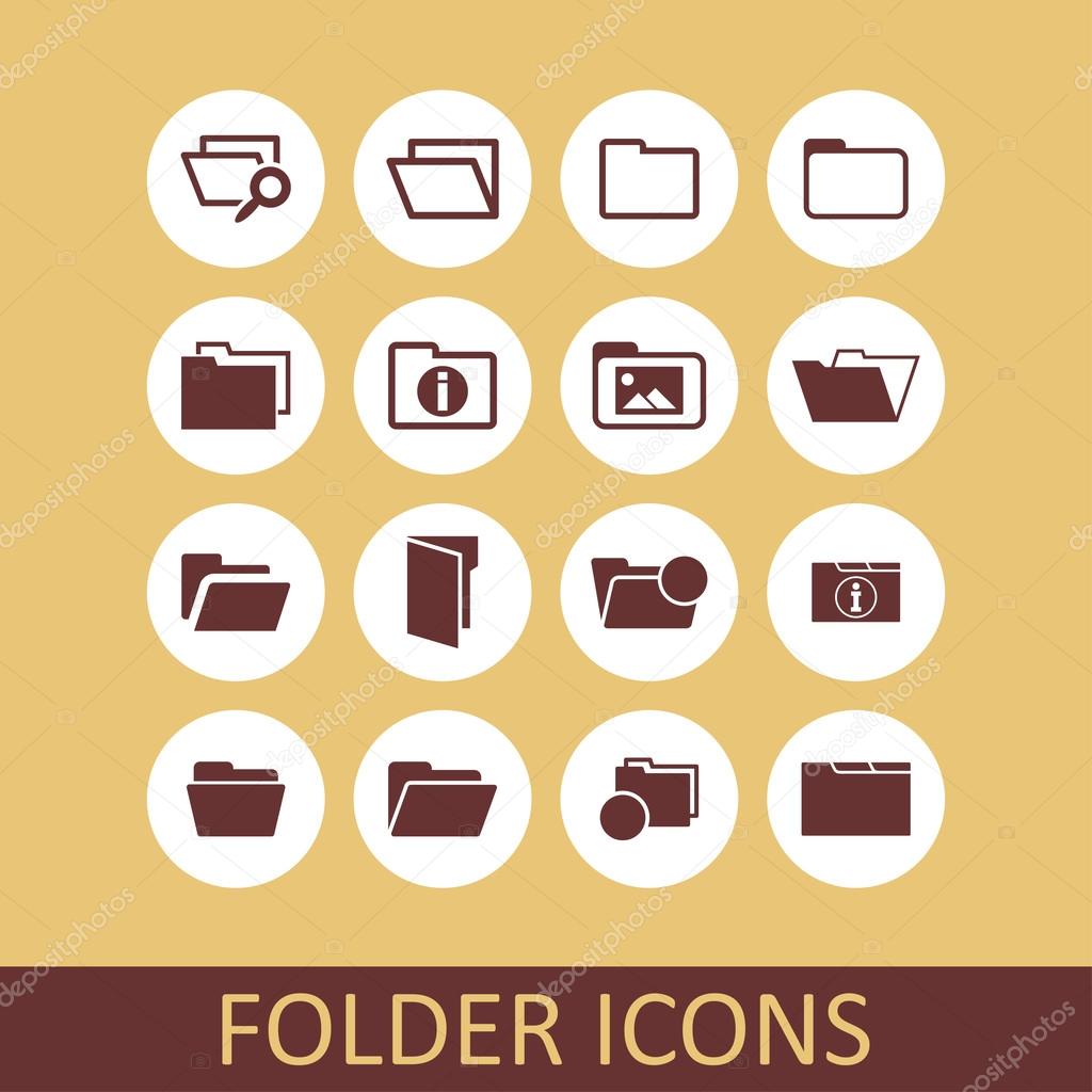 Icônes de dossier Vecteur par ©OrcJuly 57504141