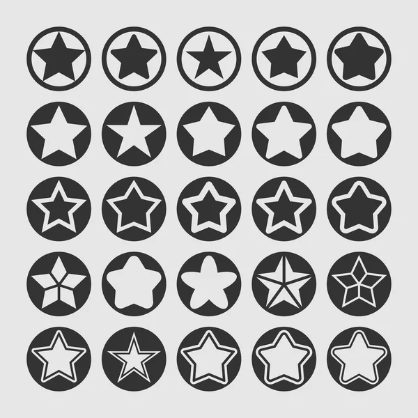 Star icons Stock Vector by ©OrcJuly 57425219