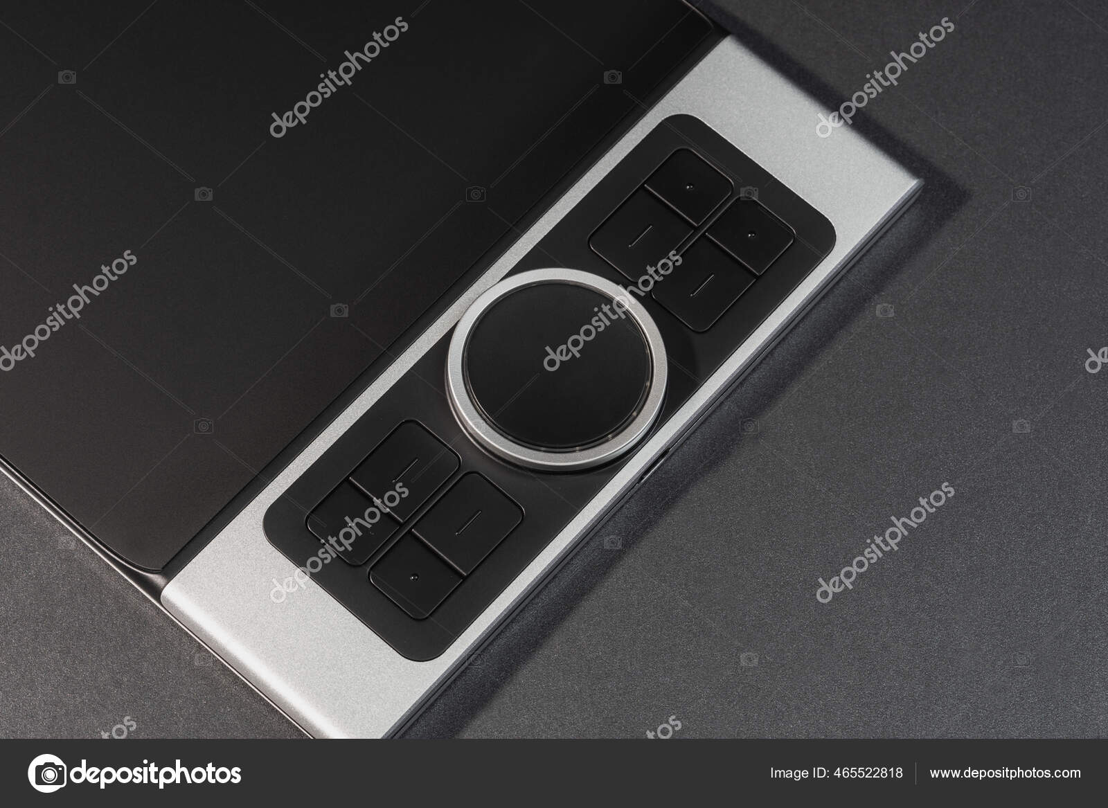 Dial Studio Edit Device Buttons Dark Background — Stock Photo ...