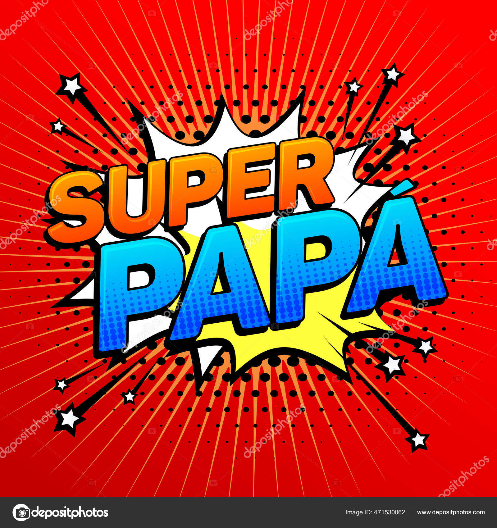 Super Papa Logo Vektor
