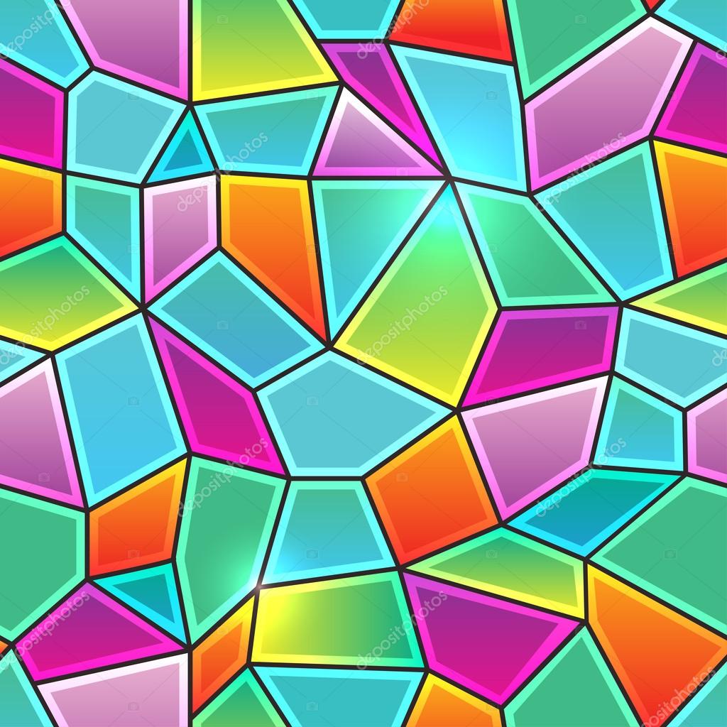 Kaleidoscope Stained Glass — Stock Vector © Yarkova 58253781