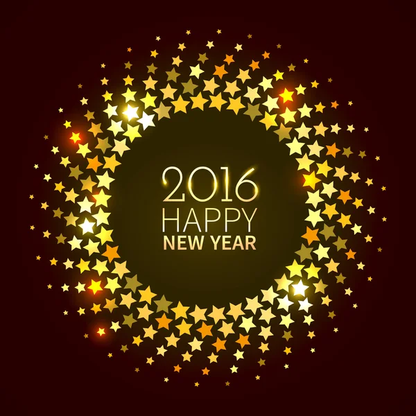 Happy New Year 2016 background Stock Vector Image by ©YarKova #77292962