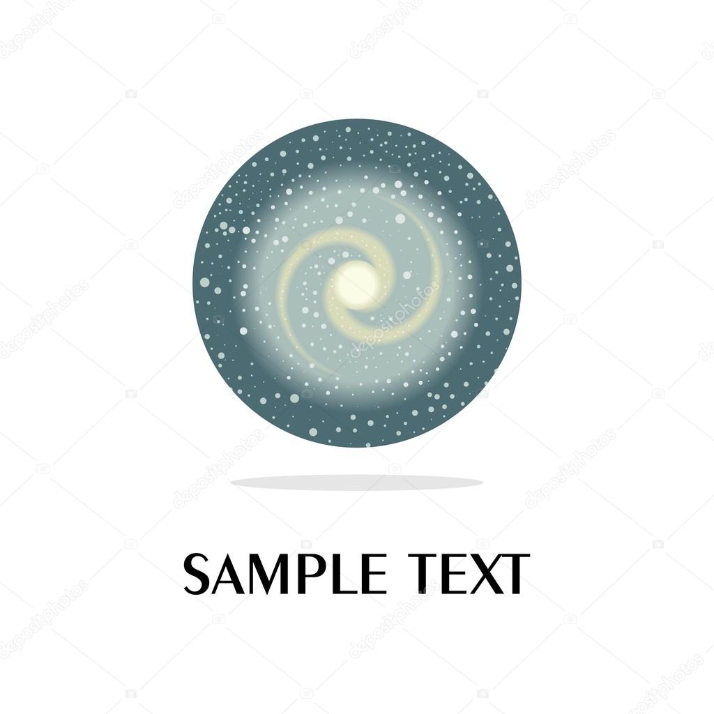 The universe logo Stock Vector Image by ©Caribia #96543420
