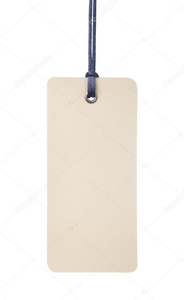 Blank Hang Tags