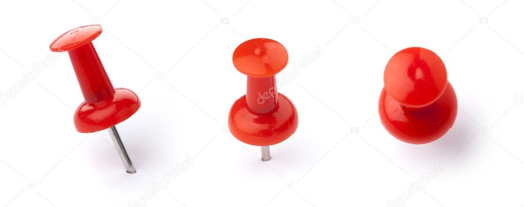 Red pins — Stock Photo © dragonstock #63584711