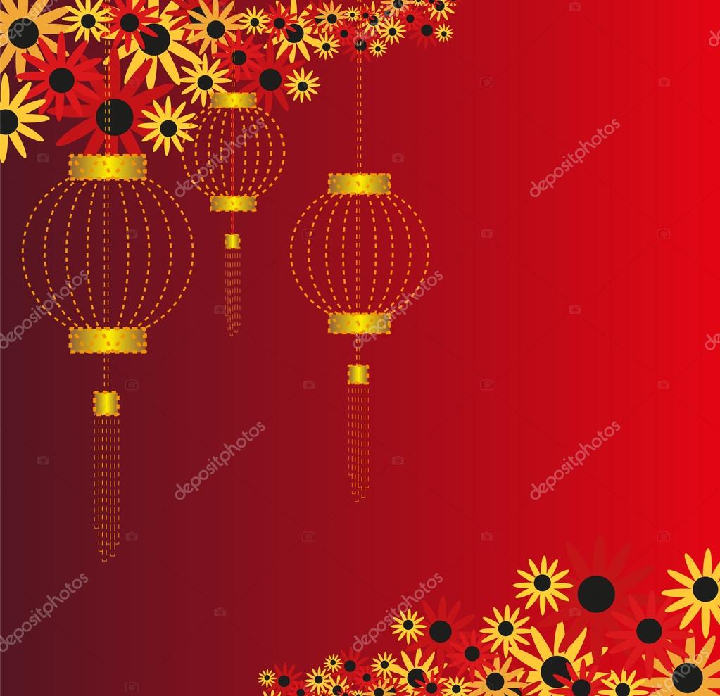Chinese lantern background Stock Vector Image by ©sdp_creations #56770445