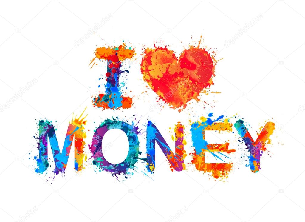 I love money Stock Vector Image by ©Ukususha #120873182