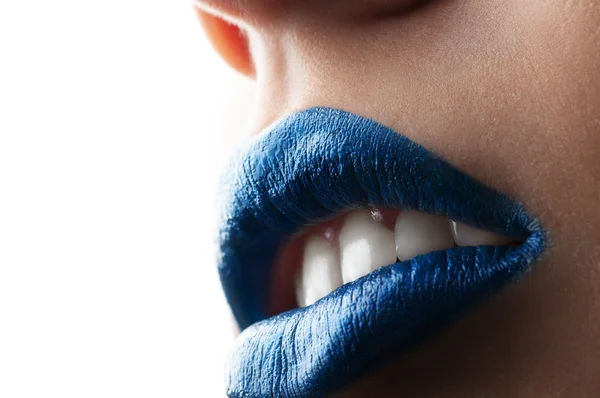 Blue lips Stock Photos, Royalty Free Blue lips Images | Depositphotos