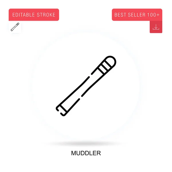 ᐈ Bartender drawing stock vectors, Royalty Free muddler illustrations ...