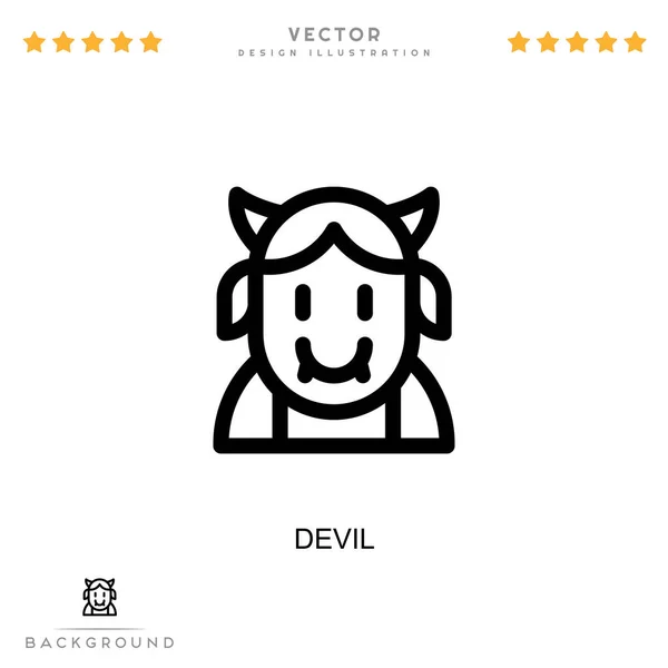 Ładny diabeł imágenes de stock de arte vectorial | Depositphotos