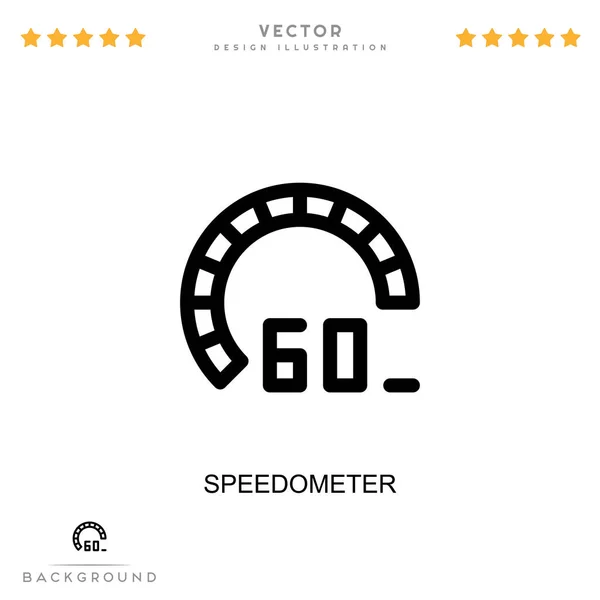 Simple Speedometer Vector