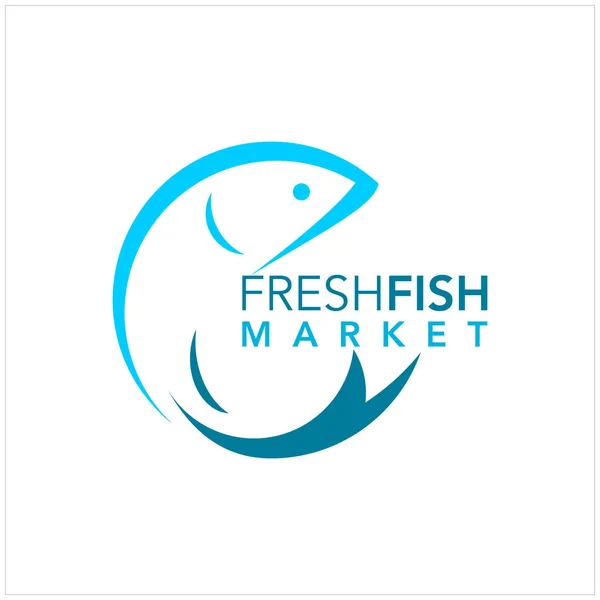 Logo fish shop Vector Art Stock Images | Depositphotos