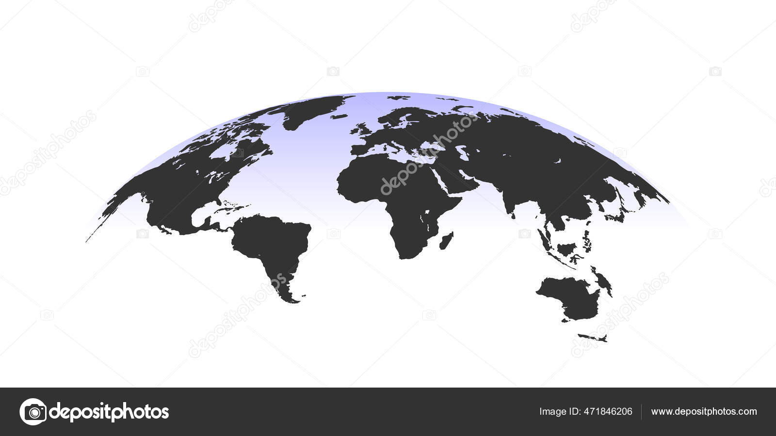 Spherical Map Of The World