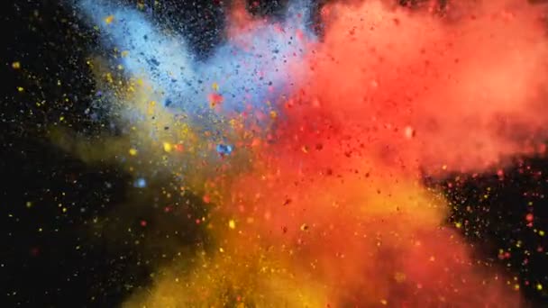 Particles fly after being exploded — Stock Video © soraphotography ...