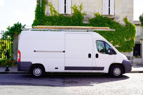 Van with ladder Stock Photos, Royalty Free Van with ladder Images ...