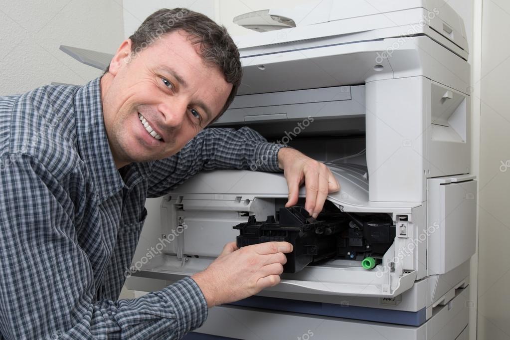 Copier Repair Clipart