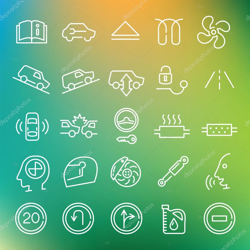 Vector clean icons set Stock Vector Image by ©moiseev #58490065