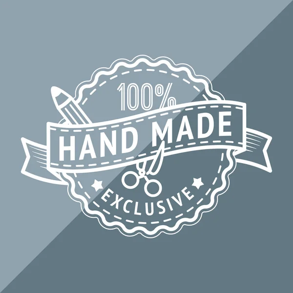 Hand made stamp Stock Vector Image by ©moiseev #71505761