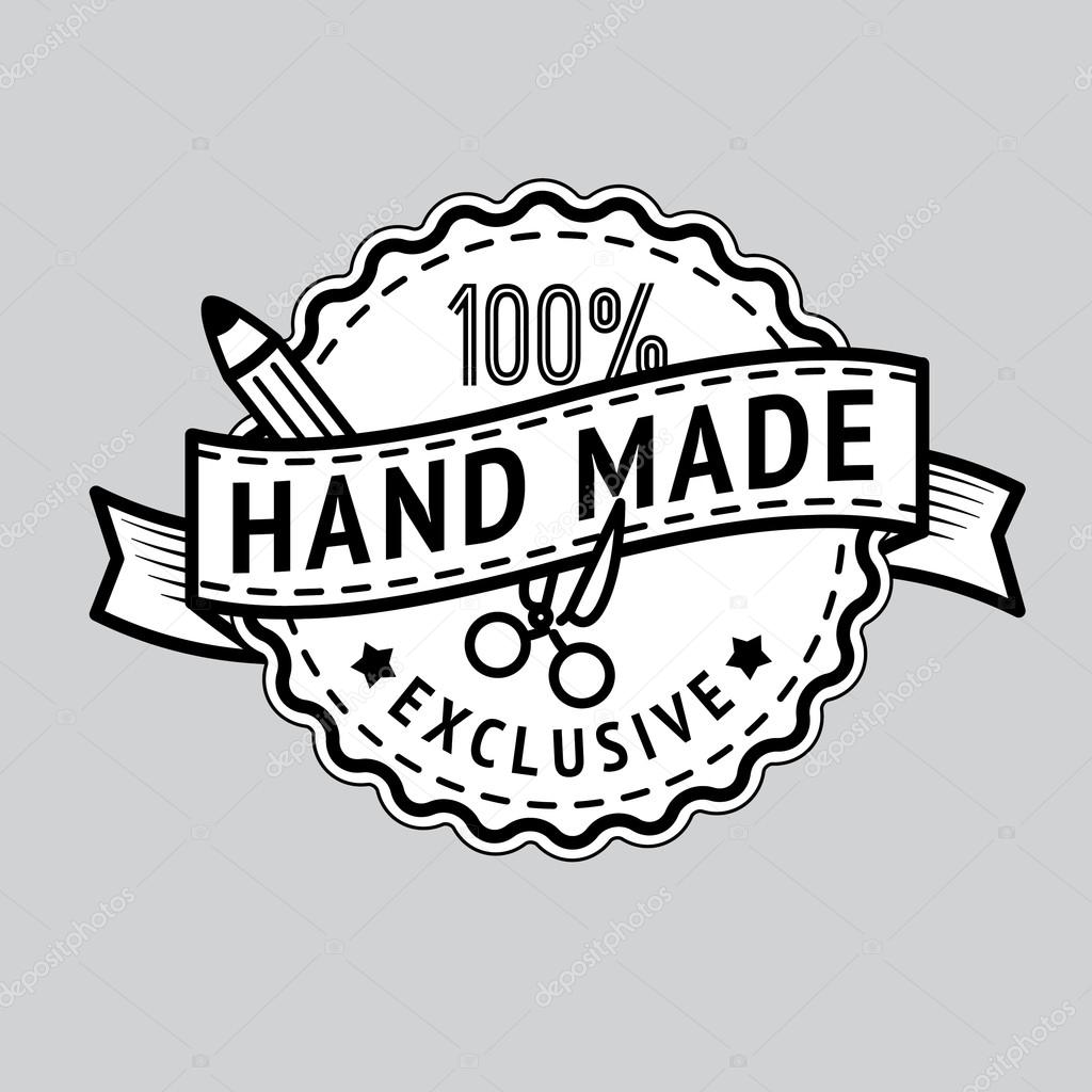 Hand made stamp Stock Vector Image by ©moiseev #71505761