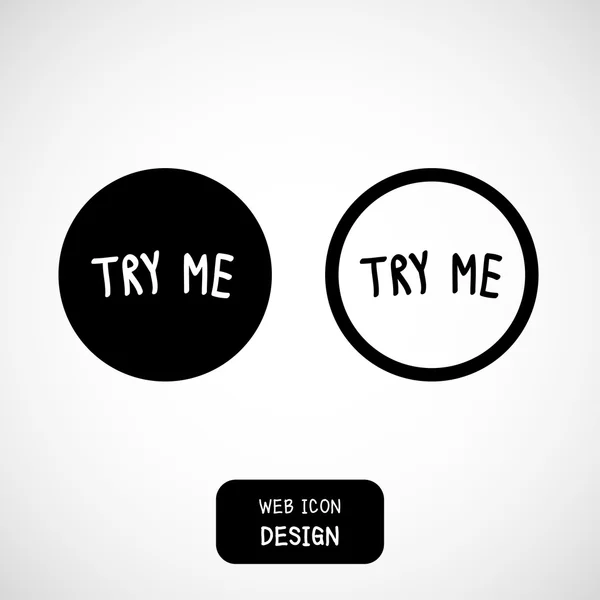 ᐈ Try me signs stock vectors, Royalty Free try me illustrations ...