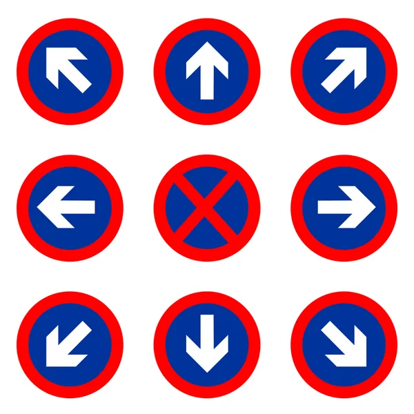 Direction Signs — Stock Vector © emirsimsek #3786255