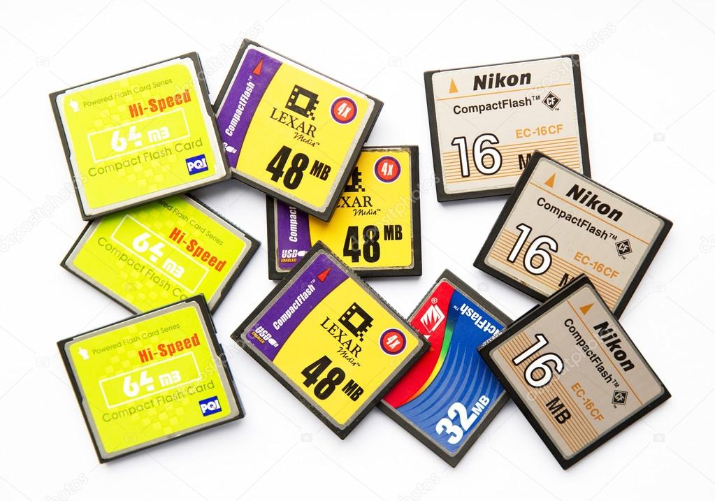 Compact flash memory cards – Stock Editorial Photo © Belish #56953055