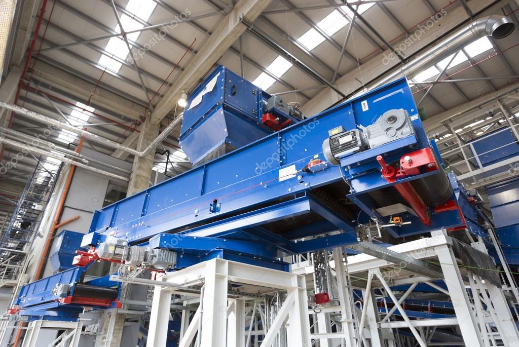 Waste plant inside process storage methane oil organic — Stock Photo ...