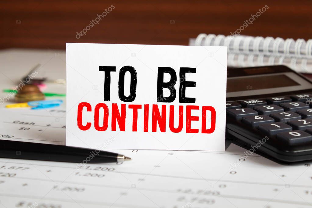 Texto de escritura de palabras para ser continuado. Concepto de negocio ...