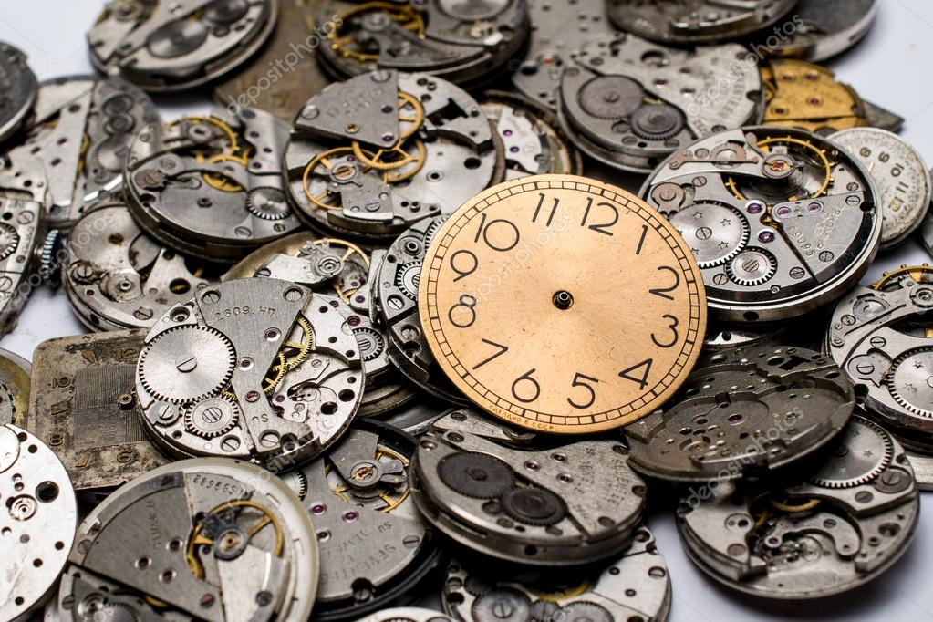 Textura del reloj roto — Foto de stock #77224127 © vi0222