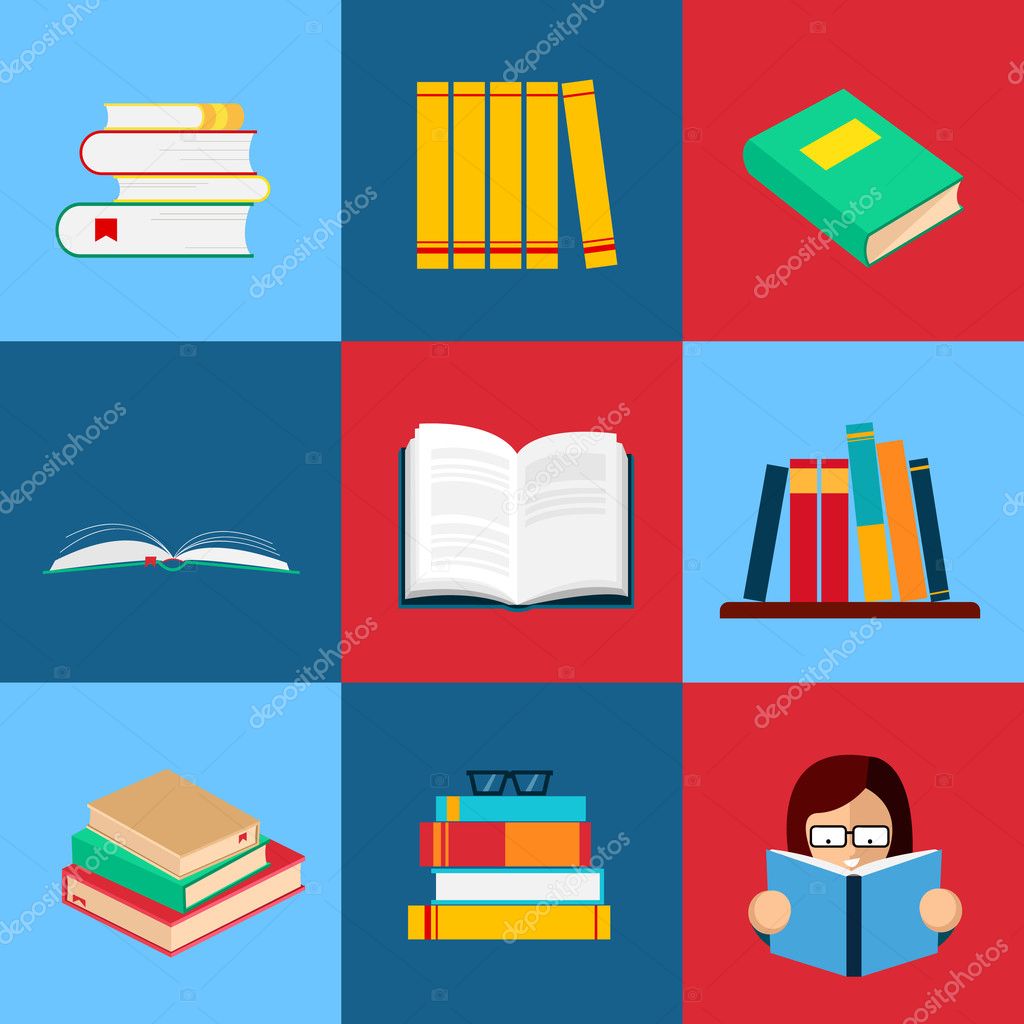 Libros vector conjunto Vector de stock por ©Lanka69 93510016