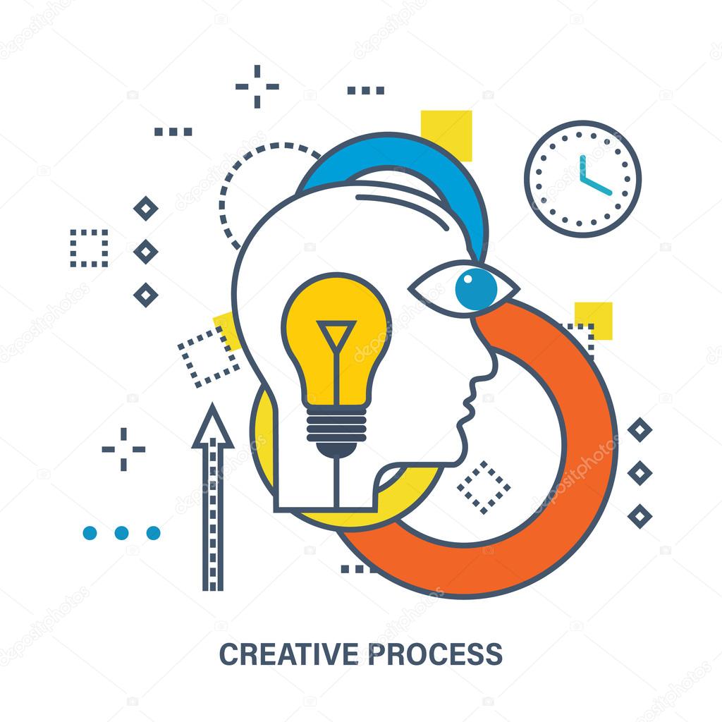 Vector De Proceso Creativo Gratuito