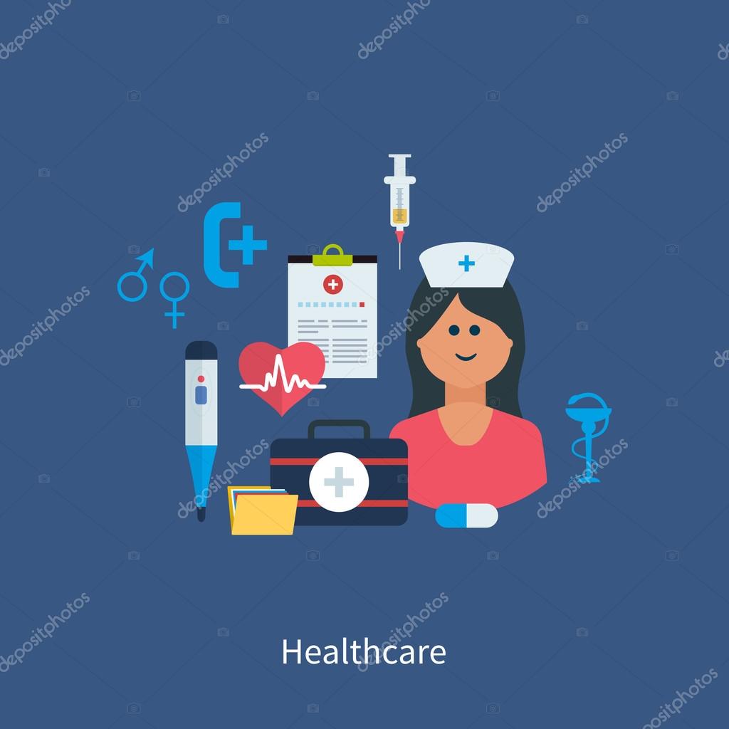 Nurse and medical tools icons Stock Vector Image by ©ideyweb #64595981