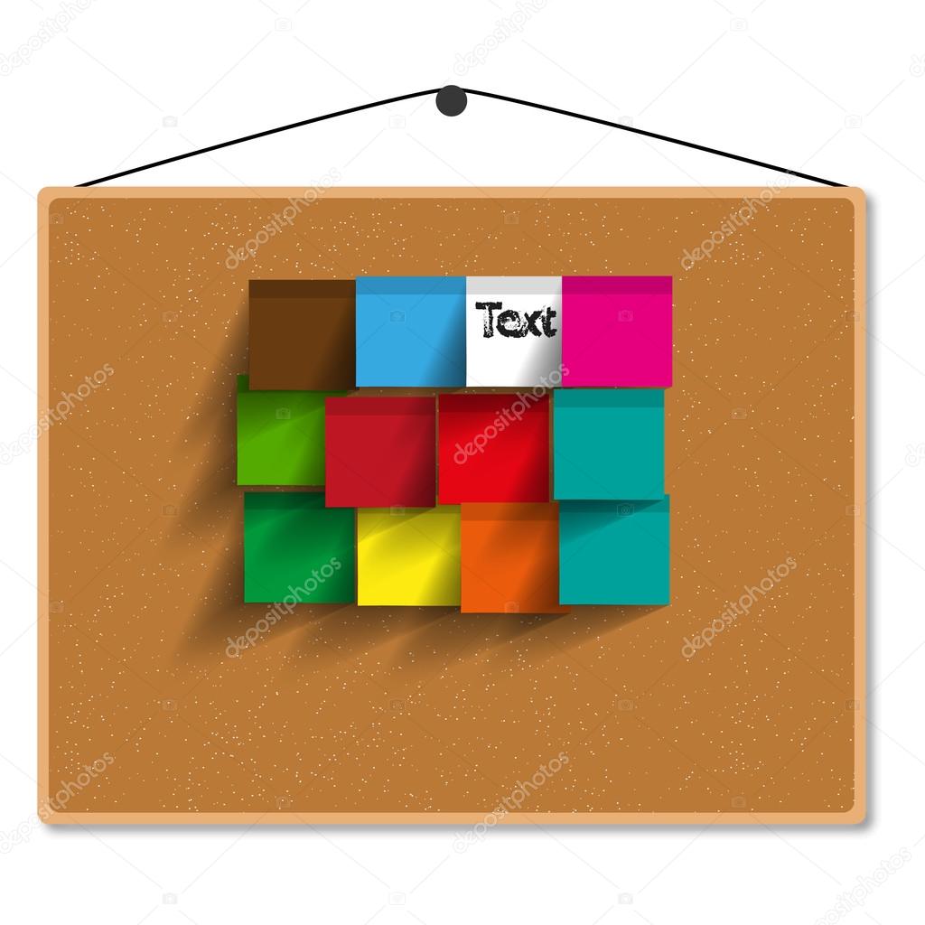 Board paper vector illustration Stock Vector Image by ©vitalik19111992 ...