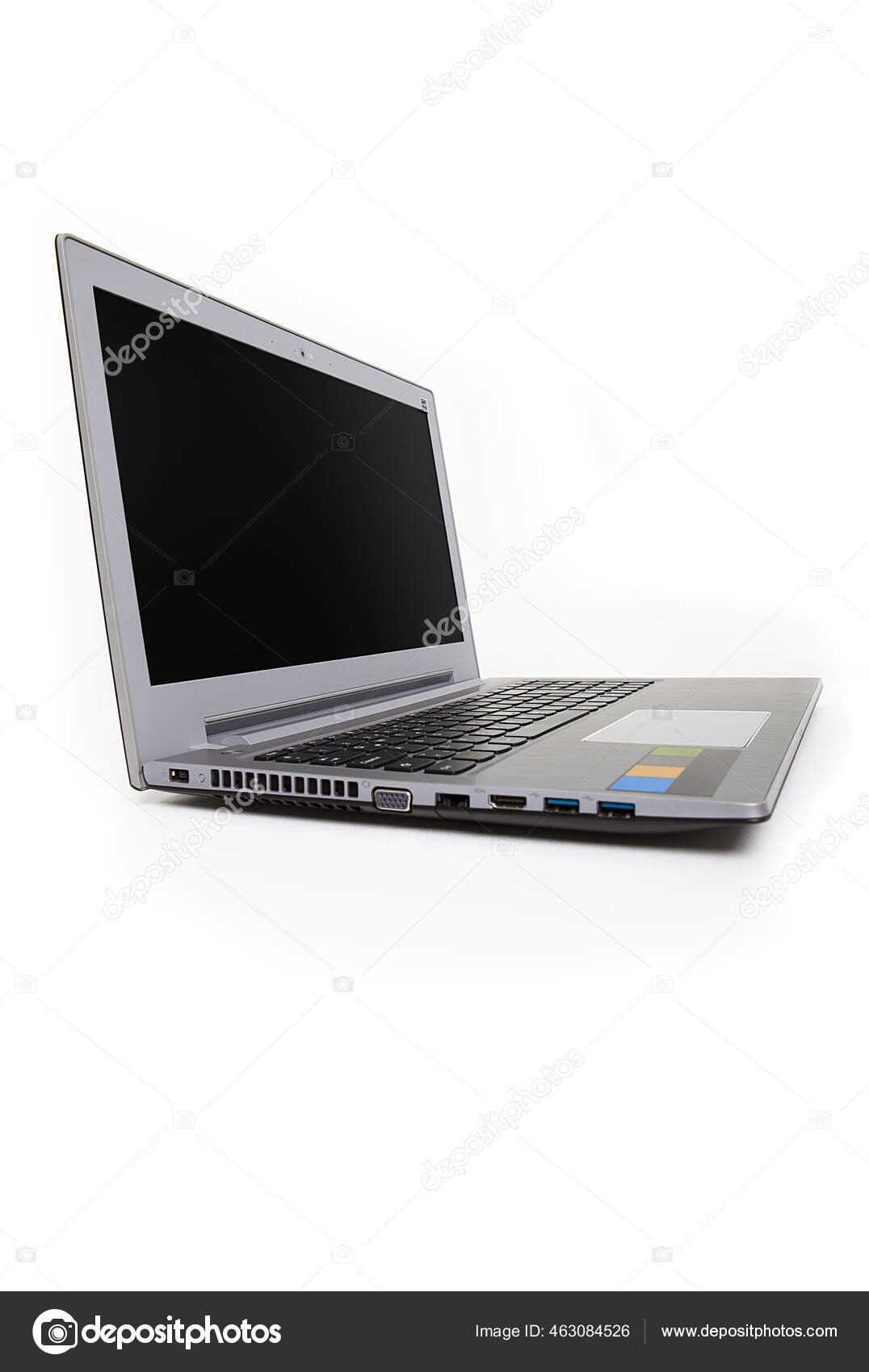 Computer Isolated White Background Stock Photo by ©karakedi35 463084526