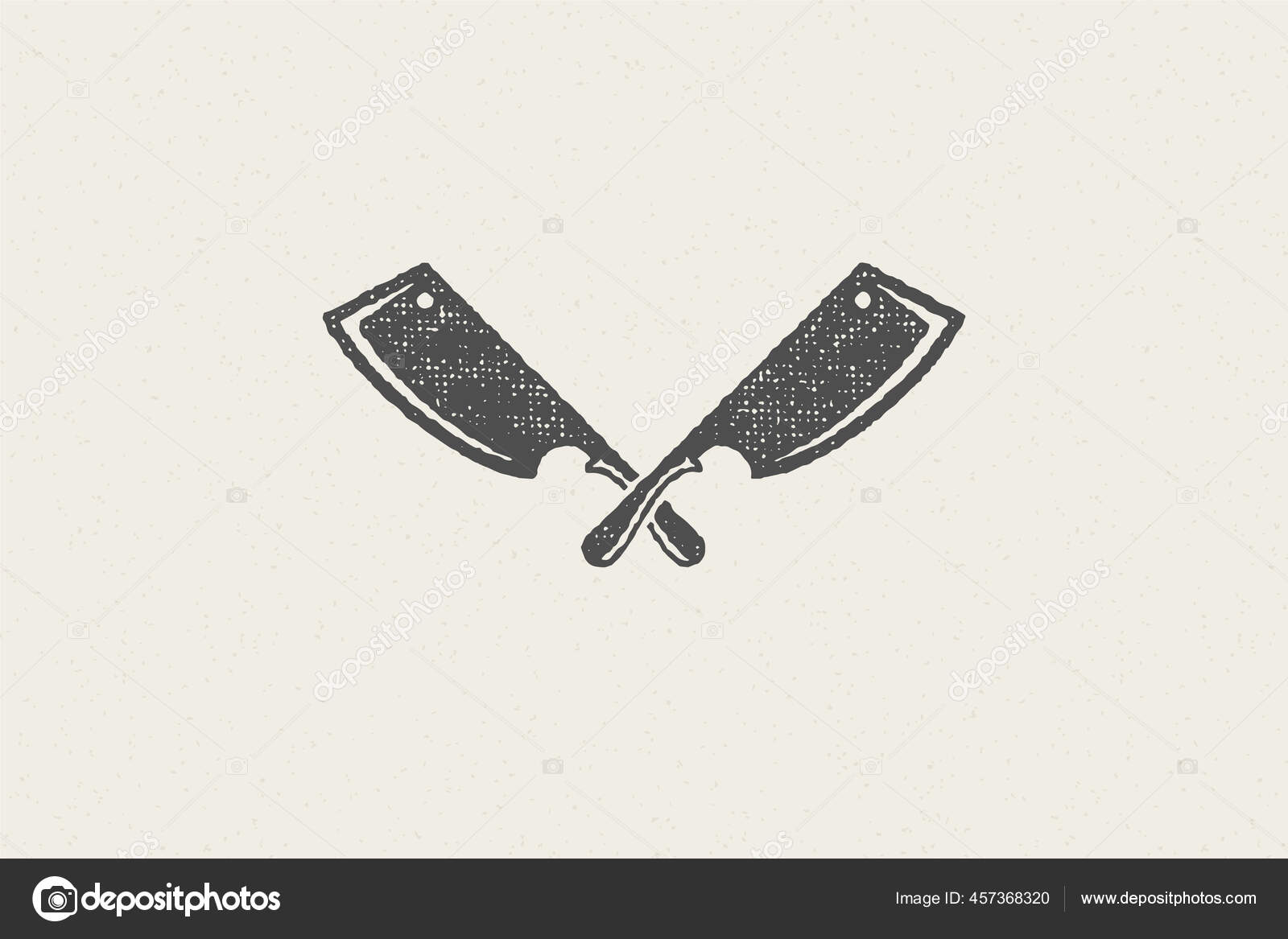 Butcher Knife Silhouette