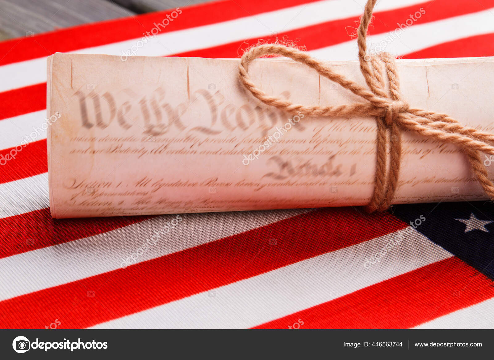 Declaration Of Independence Blank Scroll