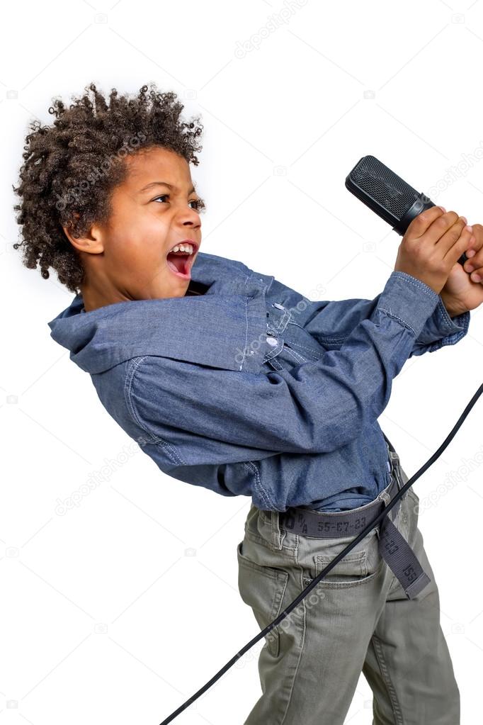 Boy rocker. Stock Photo by ©Denisfilm 68099491