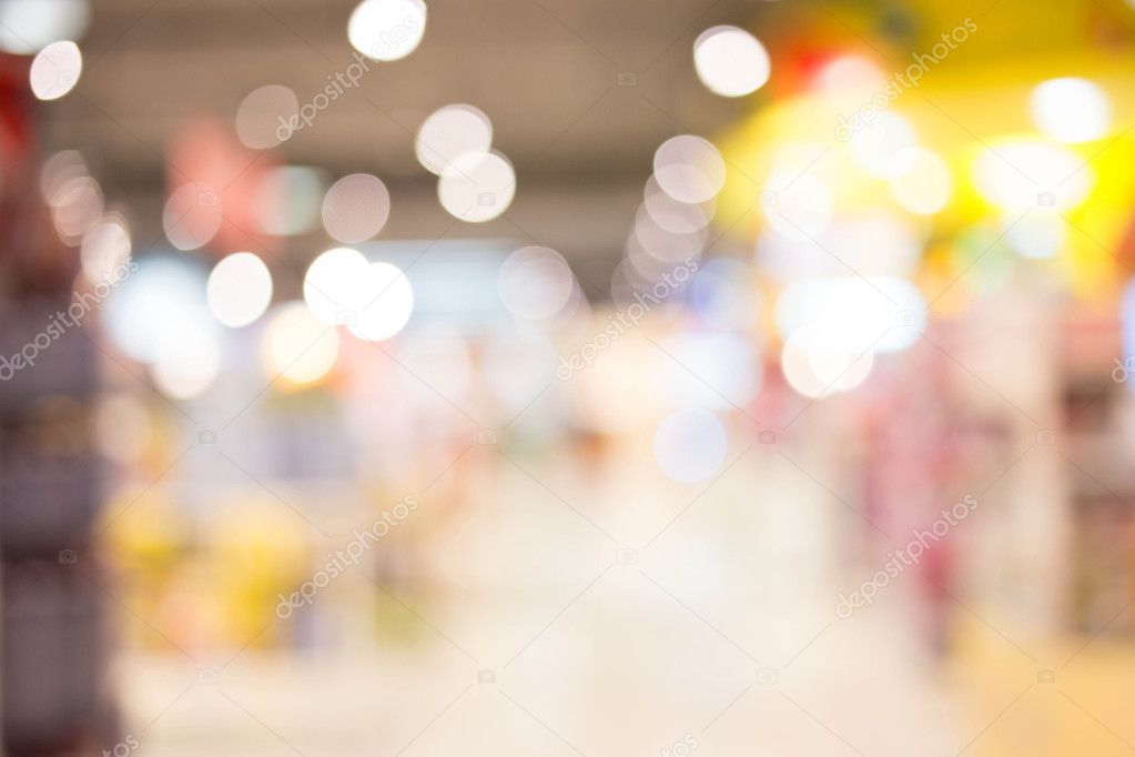 Store blur background with bokeh Stock Photo by ©pat194 86474780