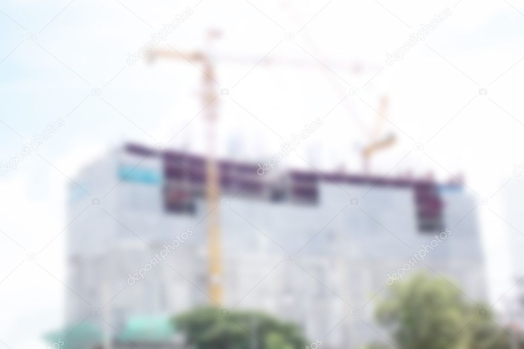 Blur image. construction of the new building Stock Photo by ©pat194 ...