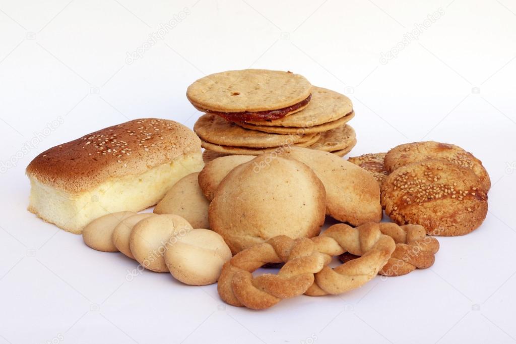 Collection of Different Types of Homemade Bread from Peru Stock Photo ...