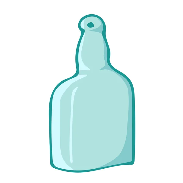 Empty bottle cartoon — Stock Vector © lineartestpilot #18112439