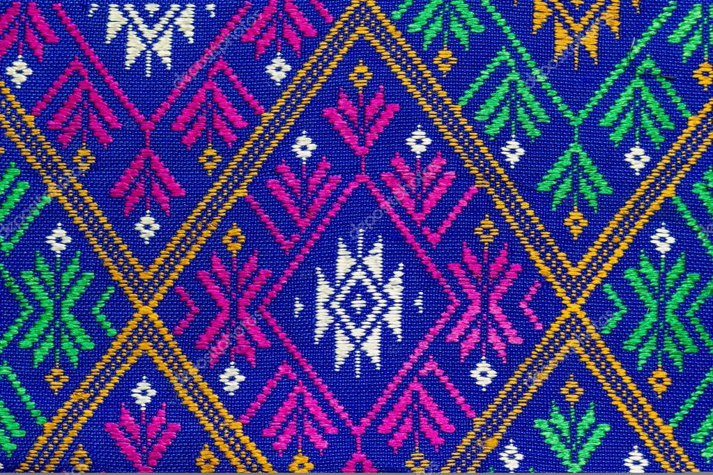 Thai silk fabric texture — Stock Photo © madozi #71470787