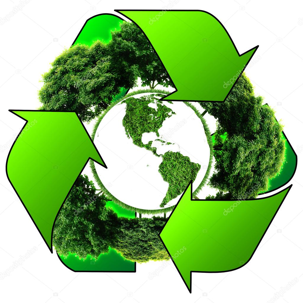 Recycle Logo 3d